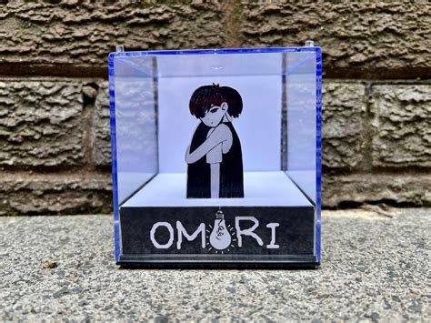 Omori And Sunny Hugging 3d Game Cube Diorama Etsy