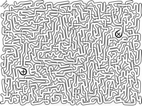 Printable Mazes