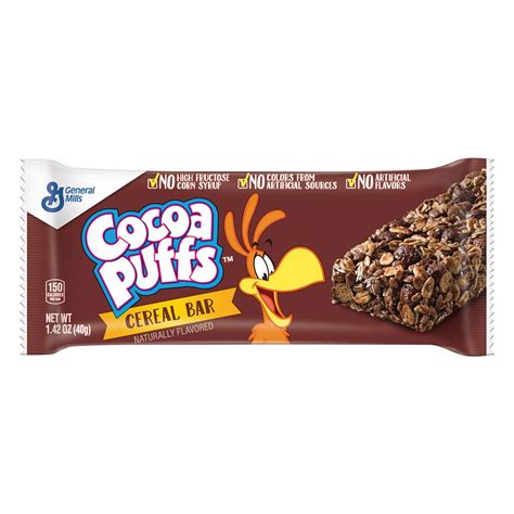 Cocoa Puffs Cereal Bar 1 42 Oz