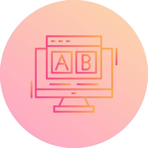 Ab Testing Vector Icon 25024278 Vector Art At Vecteezy