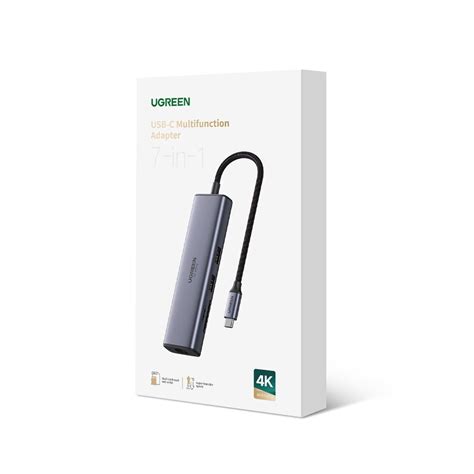 Ugreen CM USB C Docking Station με HDMI K PD Γκρι Skroutz gr