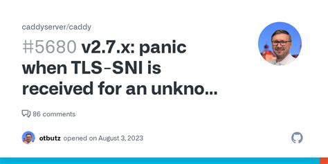 v2 7 x panic when tls sni is received for an unknown domain · issue