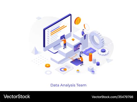 Isometric Concept Royalty Free Vector Image VectorStock