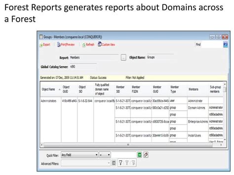 Active Directory Auditing And Reporting Tool PPT