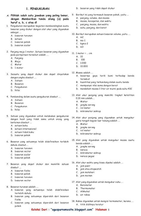Kumpulan Soal Matematika Kelas Semester