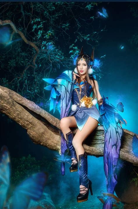 王者榮耀貂蟬cos 這樣的月色有點美 每日頭條