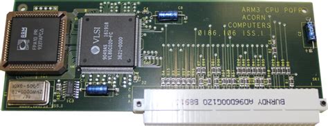 Acorn A540 Arm3 Cpu With Fpa10 Peripheral Computing History