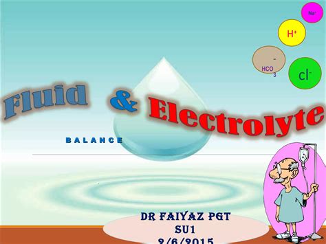 Fluid And Electrolyte Balance Ppt