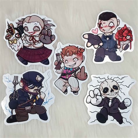 Outlast Trials Stickers Mother Gooseberry Officer Leland Coyle