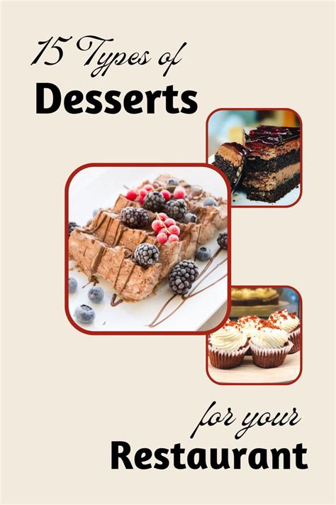 15 Desserts For A Restaurant Menu Create A Dessert Menu