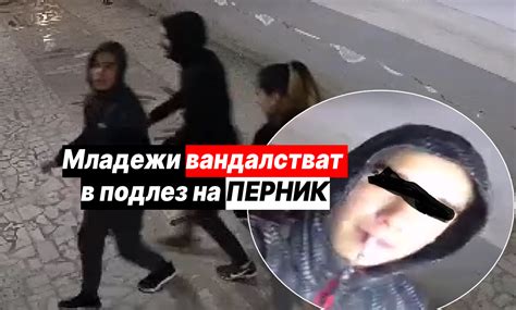 Младежи чупят и крадат камерите в подлеза на Перник ВИДЕО