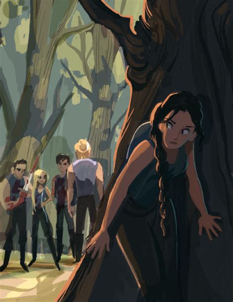 The Four Fandoms Hunger Games Tuesday Fan Art