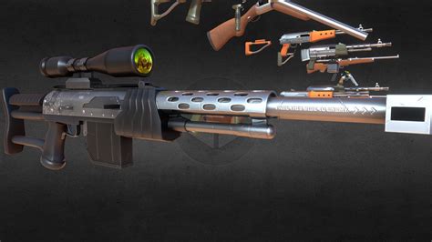 All Guns 3d Model By Hene Ba2ca15 Sketchfab