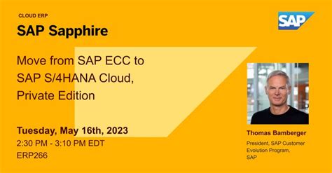 Sap Sapphire Session Spotlight Seamlessly Transition Your Progress And Investment In Sap Erp