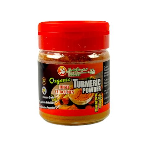 Health Paradise Organic High Curcumin Turmeric Powder 100gm Shopifull