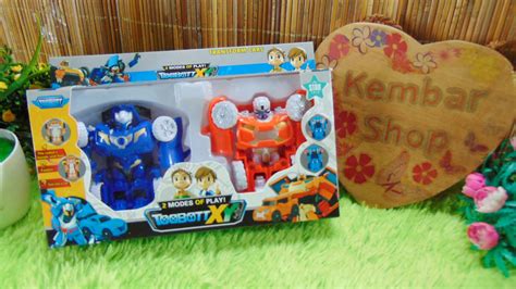 24 Rb36 Mainan Anak Paket Hemat Tobot X Tobot Y Evolution Mobil Jadi
