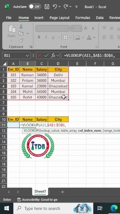 Advance Vlookup In Excel Vlookupformula Vlookupinexcel
