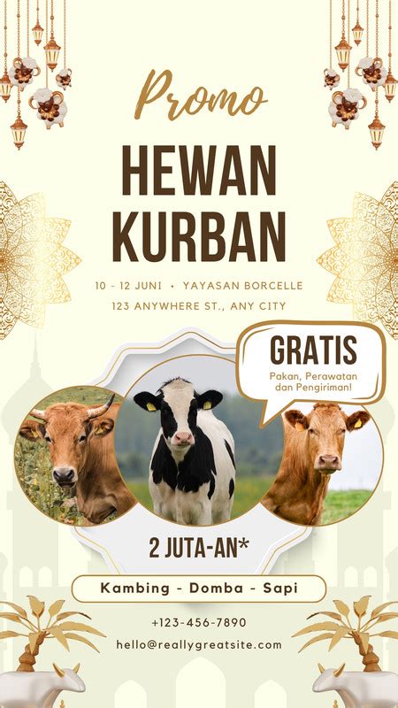 Halaman 14 Gratis Desain Contoh Sapi Canva