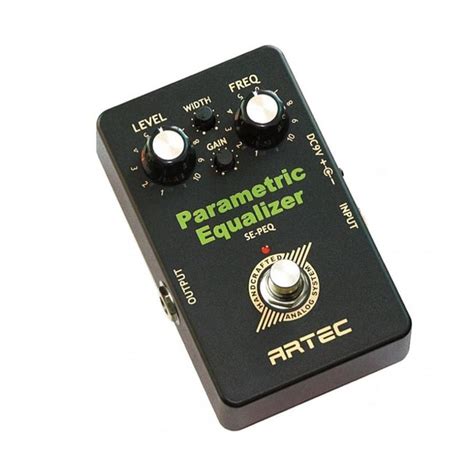 Pedal Artec Parametric Eq Pedal Para Instrumentos De Corda Magazine