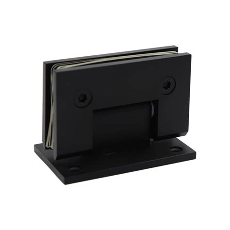 Solid Brass 90 Degree Wall Mount Full Back Plate Shower Door Hinge