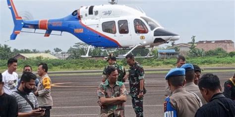 Terbaru Tim Evakuasi Temukan Titik Koordinat Helikopter Rombongan Kapolda Jambi Merdeka