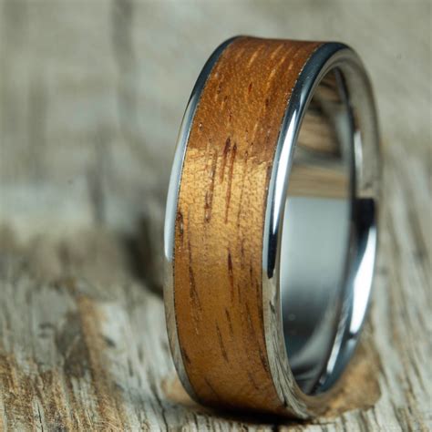 Exotic Rosewood And Malachite Pinstripe Wood Wedding Band Peacefield