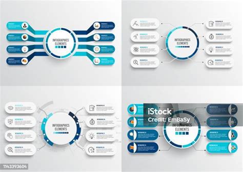 3d 종이 라벨 통합 서클 벡터 인포 그래픽 템플릿을 설정 합니다 8 옵션 비즈니스 개념입니다 콘텐츠 다이어그램 순서도 단계 파트 타임 라인 인포 그래픽 워크플로 및 차트