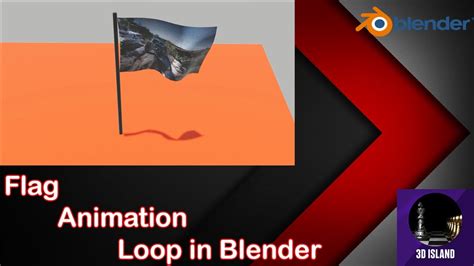 Flag Animation Loop In Blender Youtube