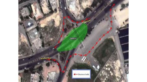 تحويلات مرورية على شارع القدس اليوم لتركيب جسر مشاة