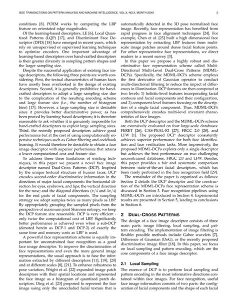 Multi Directional Multi Level Dual Cross Patterns For Robust Face Recognition Pdf