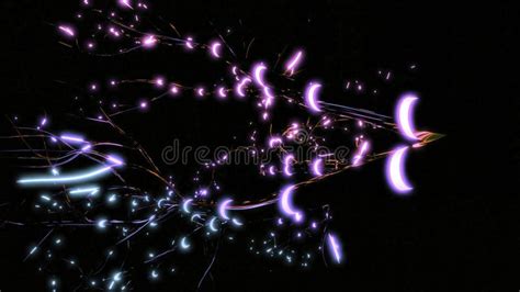 3d Neural Network With Electrical Impulses Design Neural Branches