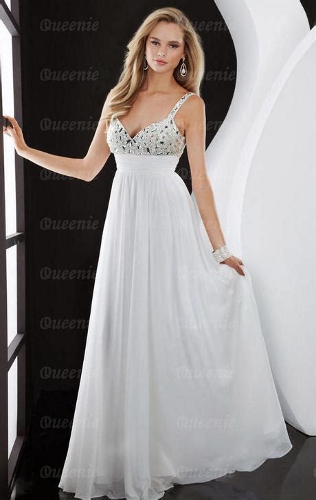 Vestito Da Sera Lungo Bianco Stile E Bellezza