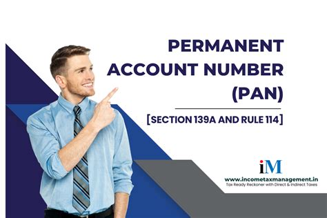 Permanent Account Number Pan Section A And Rule Direct And