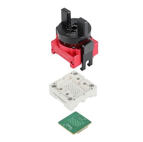 F Interposer Socket Adapter Nand LGA60 IC Size Of 12X17mm LGA Test Connector With Removable