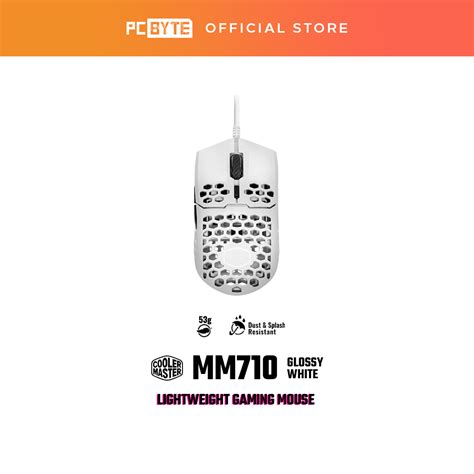 Cooler Master Mastermouse Mm710 Lightweight Gaming Mouse Matte Black