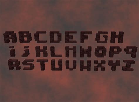 3x3 Minecraft Font [ingame] Minecraft Project