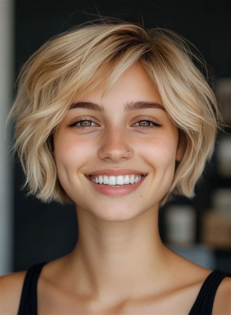 50 Low Maintenance Short Haircuts Without The Fuss Textured Blonde