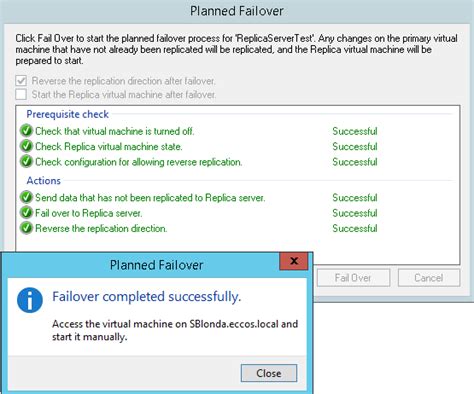 Windows Server R Hyper V Replica Failover Testing IT Blog