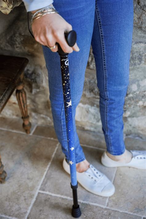 Stardust Walking Stick Spring Mobility Aids Cool Crutches