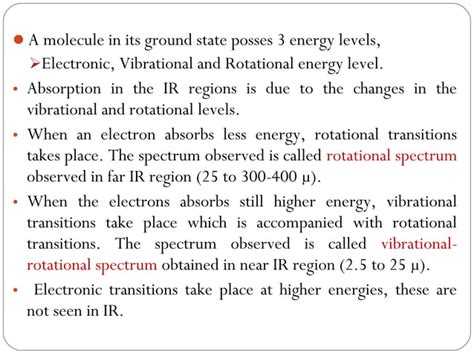 Theory Of IR Spectroscopy PPT
