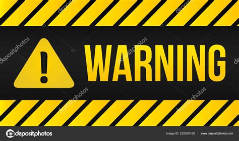 Signand Exclemation와 배경에 노란색 표시합니다 일러스트 스톡 벡터 ©kyryloff 222530160