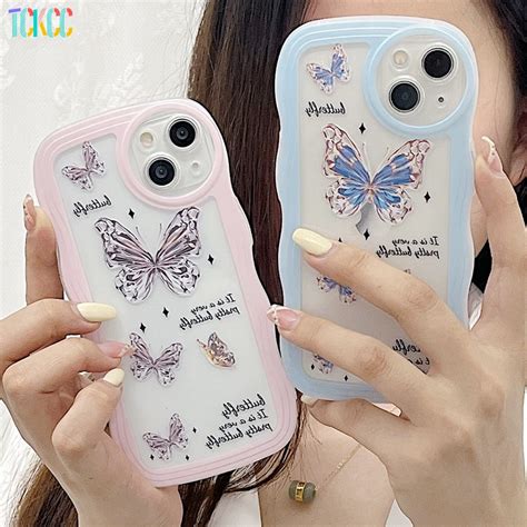 เคสโทรศัพท์มือถือแบบนิ่ม Tpu กันกระแทก ลายผีเสื้อแฟนตาซี สําหรับ Oppo