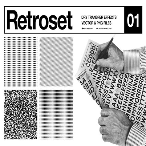抽象复古线条 网格纹理图案素材 Retroset 设计素材分享 一流设计网