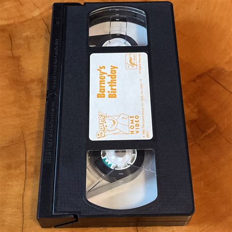 Barney And Friends Barneys Birthday Vhs 1992 Video Tape