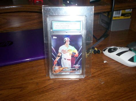 Topps Opening Day Chris Davis GRADED MINT For Sale