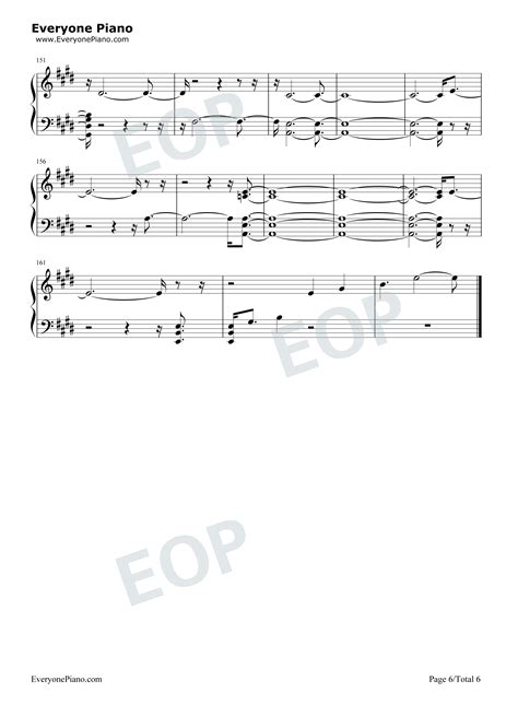 Midnight Train Sam Smith五线谱预览6 钢琴谱文件（五线谱、双手简谱、数字谱、midi、pdf）免费下载