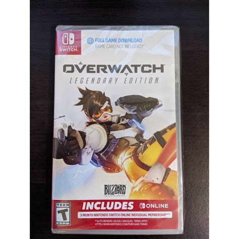 Nintendo Switch Ns 鬥陣特攻 傳奇數位版 Overwatch 美版英日文版 蝦皮購物