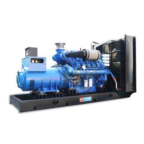 1200kw Ac Three Phase Super Silent Open Type Diesel Generator Diesel
