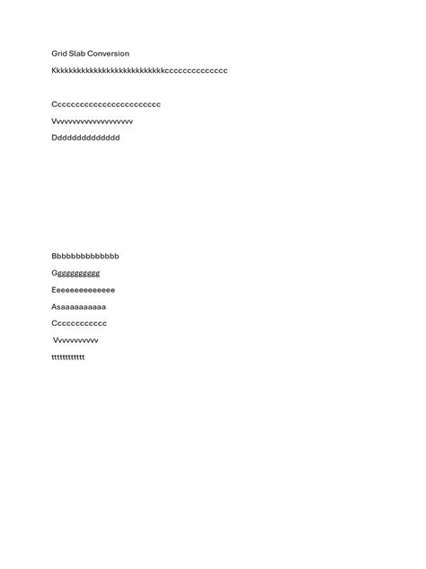 Grid Slab Conversion Pdf