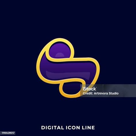 Letter N 일러스트 벡터 템플릿 개념에 대한 스톡 벡터 아트 및 기타 이미지 개념 광고 그라데이션 Istock